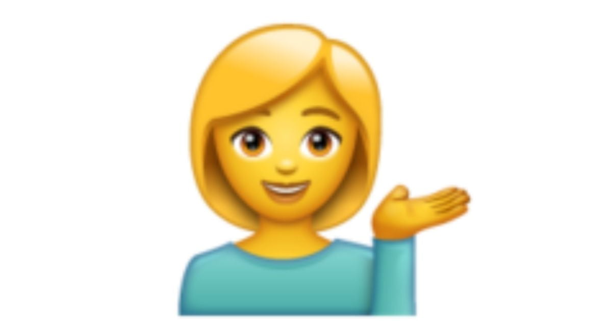 Arti Emoji Membungkuk, Tangan di Atas Kepala, dan Bahu - JETE Indonesia