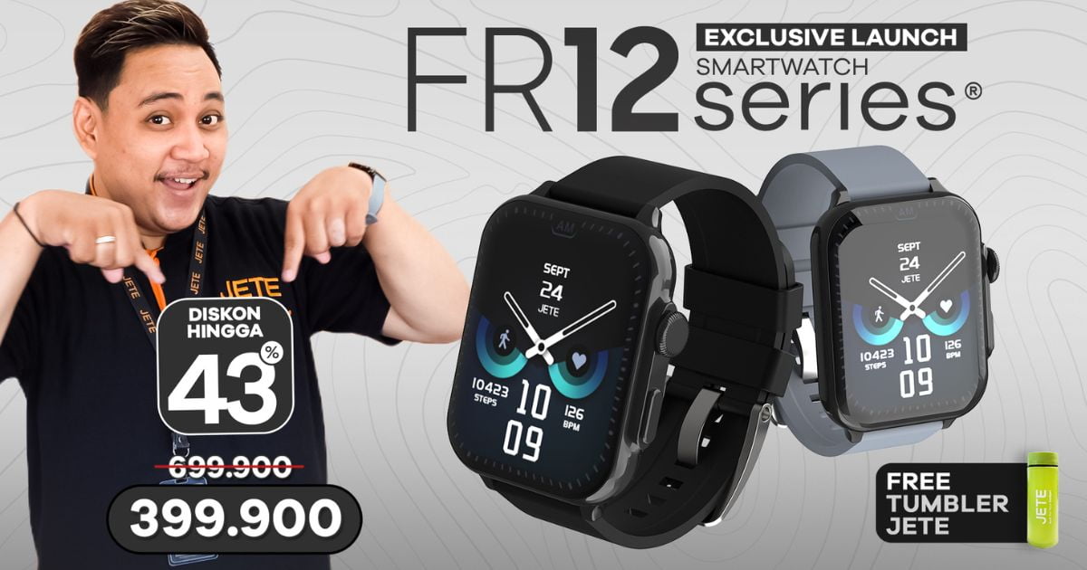 Spesifikasi Smartwatch JETE FR12 Series: Ini Fitur Unggulannya