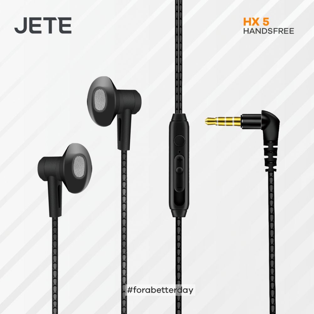 Jual Earphone Kabel JETE HX5 Series Terbaik - JETE Indonesia