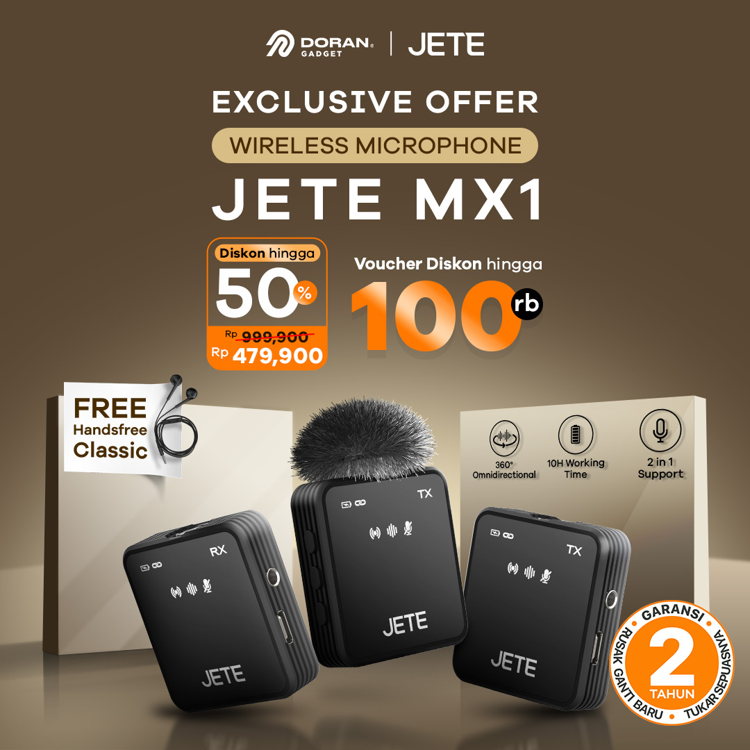 Promo JETE Microphone - JETE Indonesia