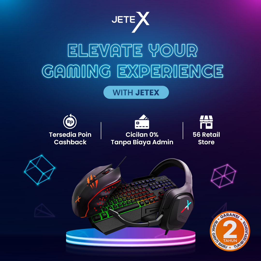 JeteX Gaming Set Special Offer: Diskon up to 44%!!!