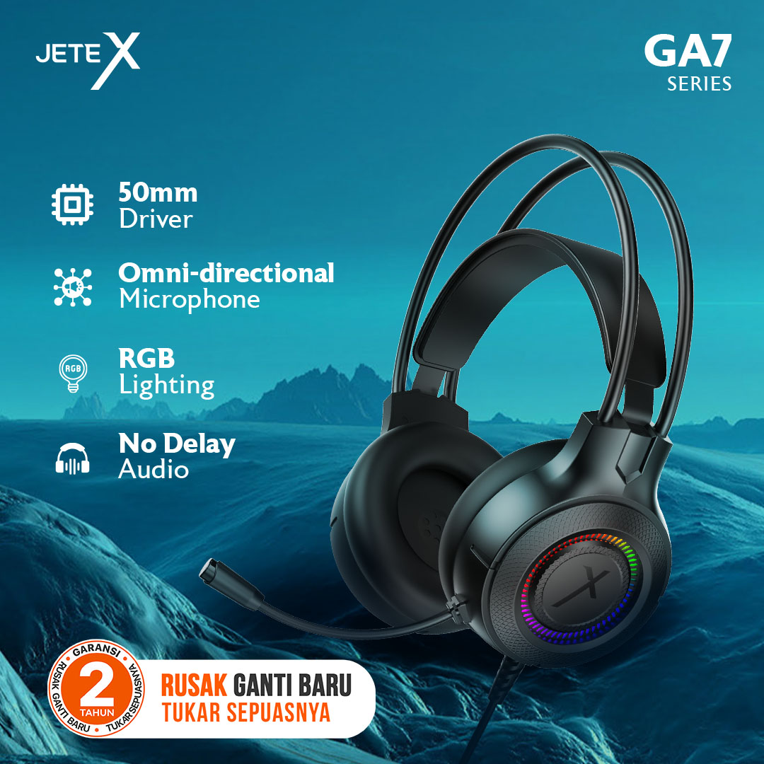 Jual Headset Gaming JETEX GA7 - JETE Indonesia