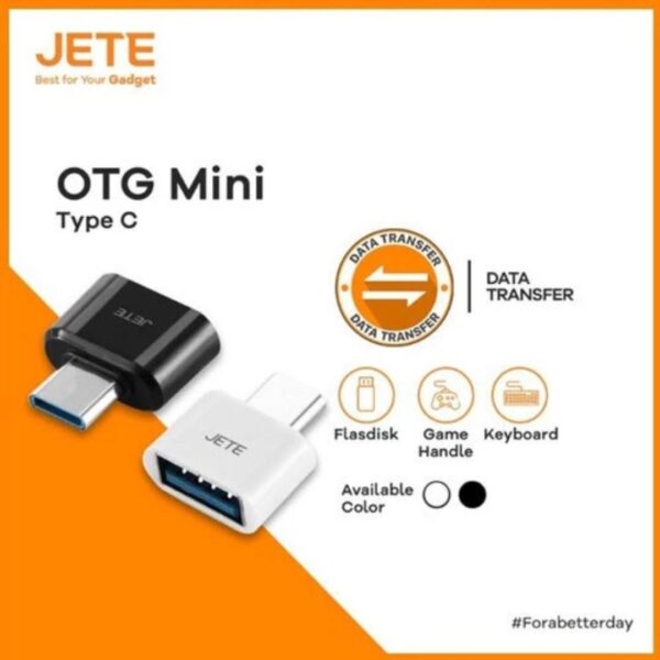Jual OTG JETE USB to Type C Murah Terbaik - JETE Indonesia