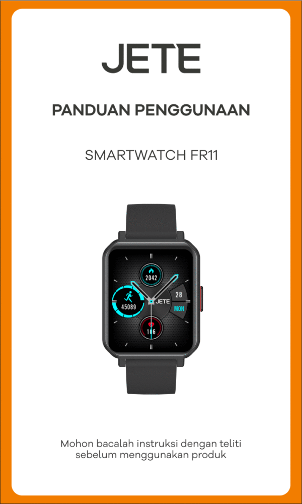 User Manual Smartwatch JETE FR11 - JETE Indonesia