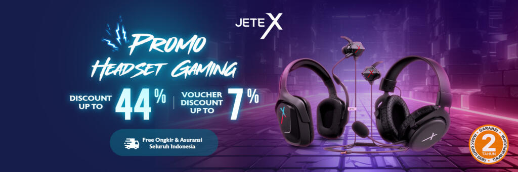 JeteX Headset Gaming Special Offer: Diskon up to 44%!!!