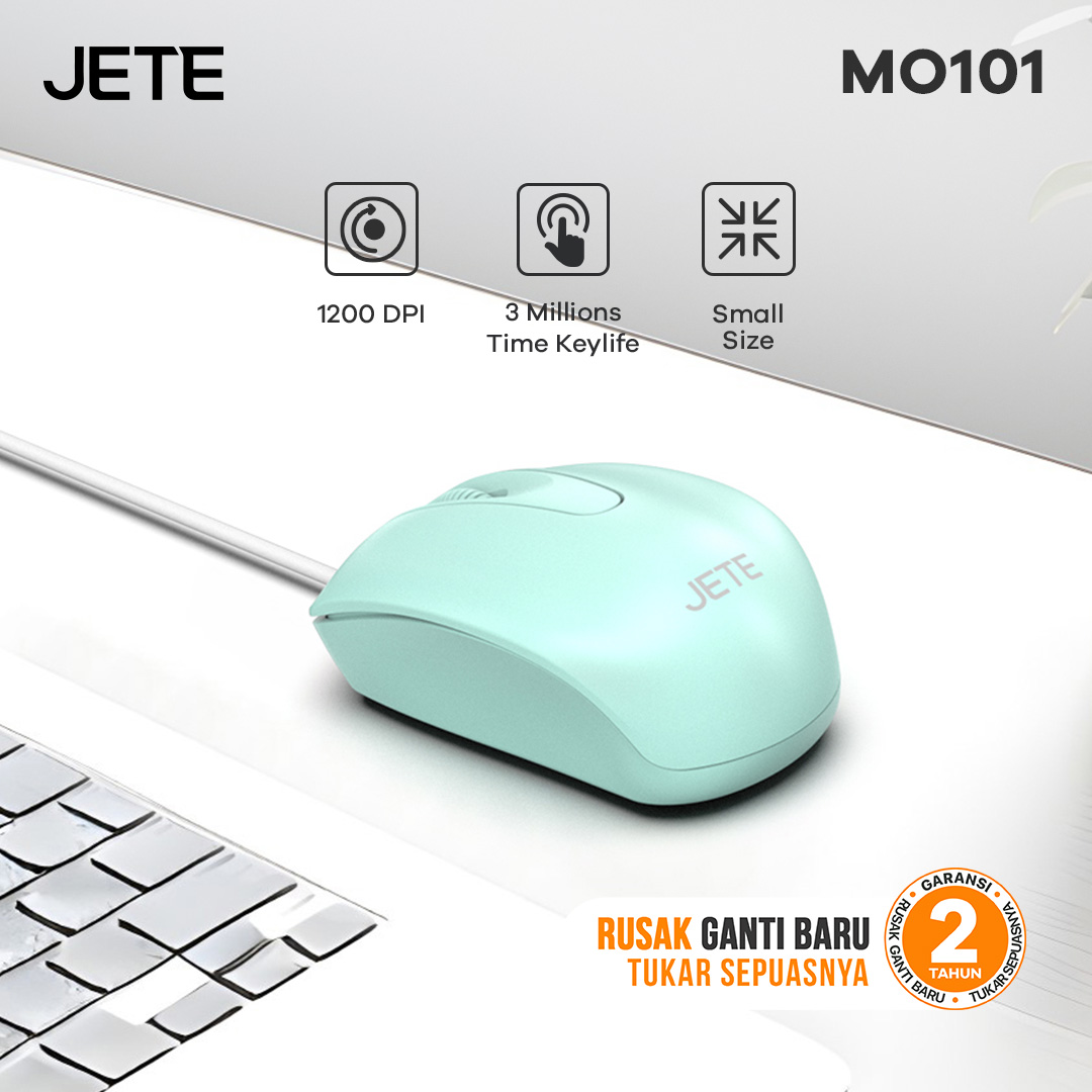 Jual Mouse Kabel JETE MO101 Murah Terbaik - JETE Indonesia