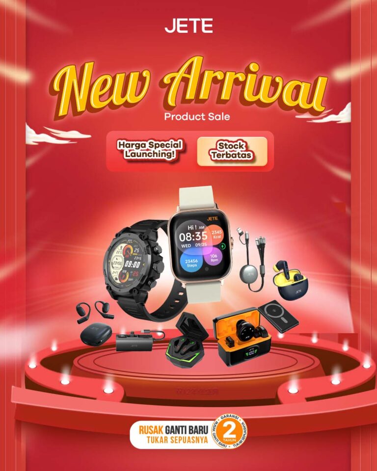 Promo Spesial Launching Produk Baru JETE, Stok Terbatas!